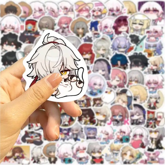 No Brand | Design | Honkai Star Rail Anime 75 Piece Sticker Set | Poshmark